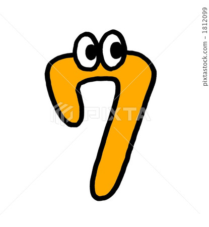 7, digit, illustration - Stock Illustration [1812099] - PIXTA