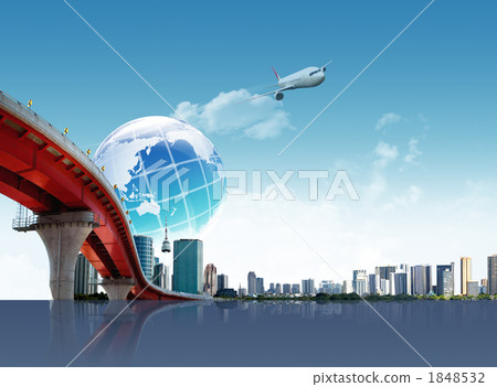 Pier / Bridge _k _ 418323 - Stock Illustration [1848532] - PIXTA