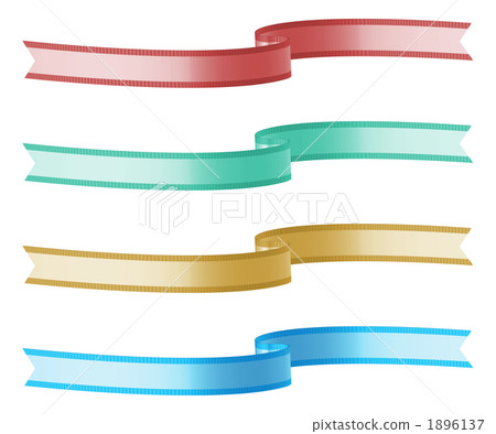 ribbon, ribbons, band - Stock Illustration [1896137] - PIXTA