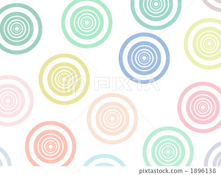 circle, round, Geometric Pattern - Stock Illustration [1896138] - PIXTA