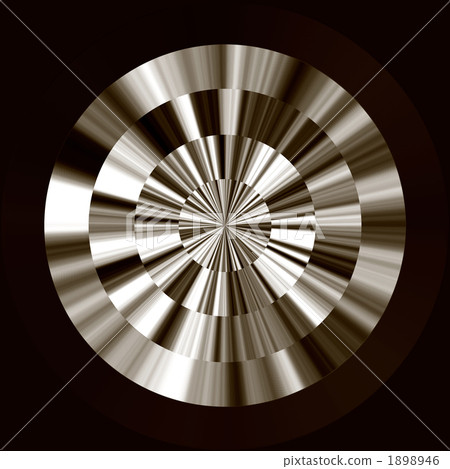 Metallic circle - Stock Illustration [1898946] - PIXTA