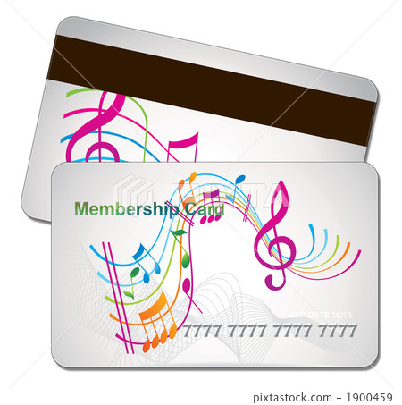 Members Card - Stock Illustration [1900459] - PIXTA