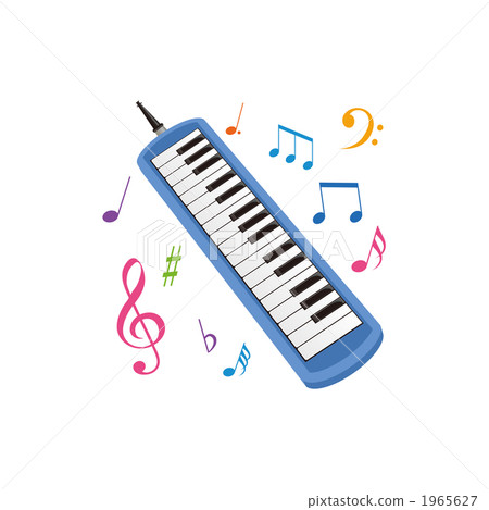 Keyboard harmonica illustration - Stock Illustration [1965627] - PIXTA