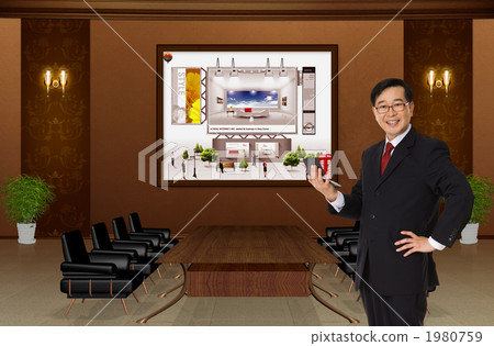 CEO / middle-aged _k_815533 - Stock Illustration [1980759] - PIXTA