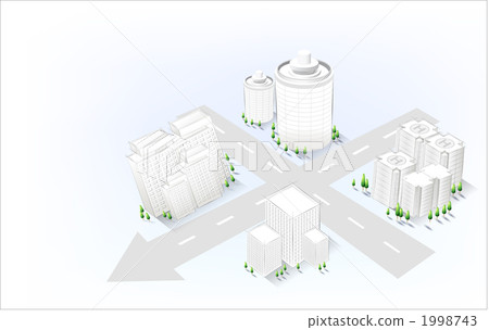 City / Building / Map _c_731376 - Stock Illustration [1998743] - PIXTA