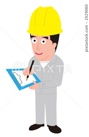 Worker checking - Stock Illustration [2029060] - PIXTA