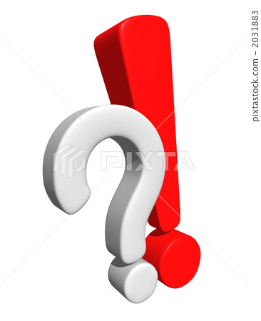 exclamation point, let me see, answers - Stock Illustration [2031883 ...