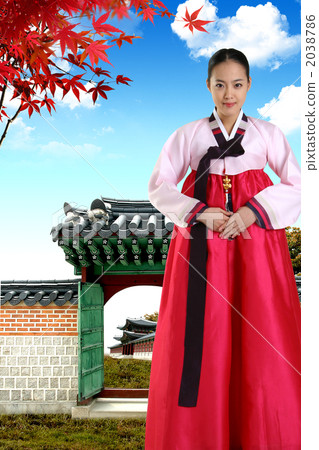 秋山/女人_k_290752-插圖素材 [2038786] - PIXTA圖庫