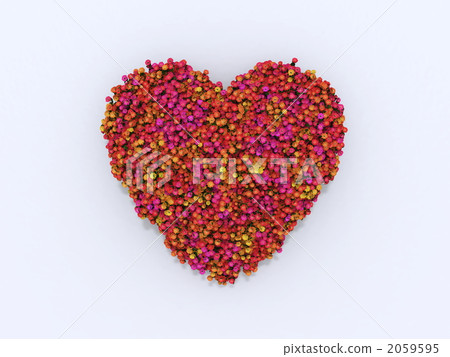heart, hearts, computer graphic - Stock Illustration [2059595] - PIXTA