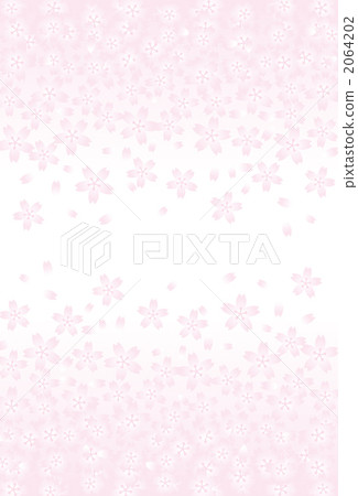Cherry tree in full bloom - Stock Illustration [2064202] - PIXTA