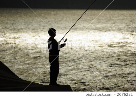 angler, fisherman, fishing - Stock Photo [2076281] - PIXTA