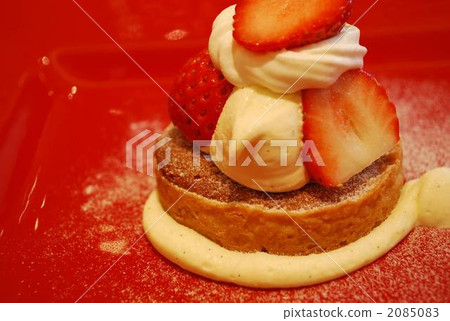 pastry, western confectionery, western-style sweet - Stock Photo ...
