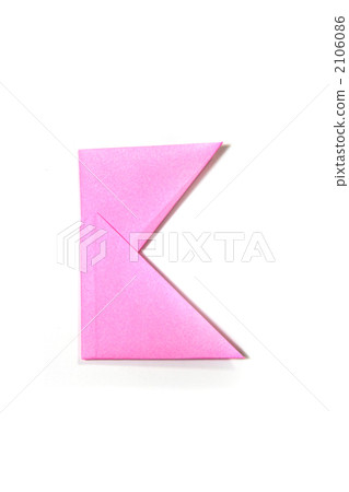 k, origami, alphabet letter - Stock Illustration [2106086] - PIXTA