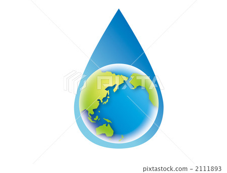 globe, drop, drip - Stock Illustration [2111893] - PIXTA