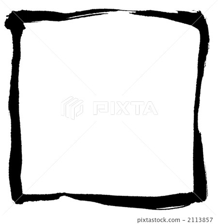 Writing frame 4 - black - Stock Illustration [2113857] - PIXTA