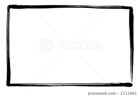 Writing frame 6 - black - Stock Illustration [2113861] - PIXTA