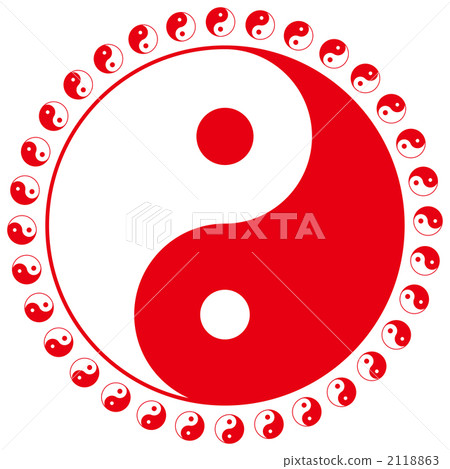 Yin Yang Mark - Stock Illustration [2118863] - PIXTA