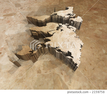 Marble world map - Stock Illustration [2159758] - PIXTA