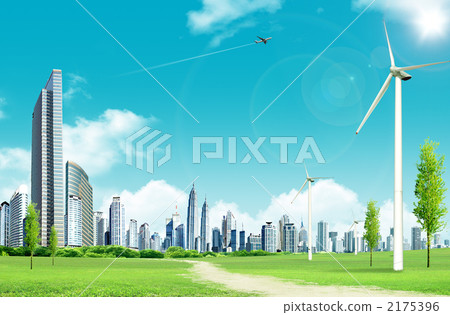 Building field _k _ 564561 - Stock Illustration [2175396] - PIXTA