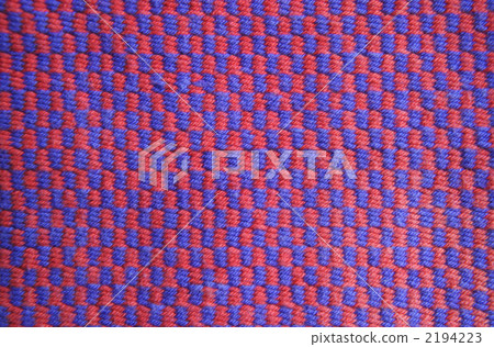 Red Blue, Textile - Stock Photo [2194223] - PIXTA