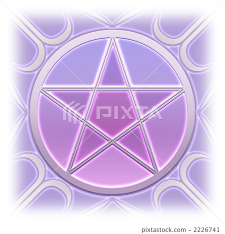 Pentagram star background illustration - Stock Illustration [2226741 ...