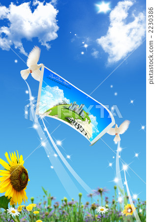 Sky _k _ 392490 - Stock Illustration [2230386] - PIXTA