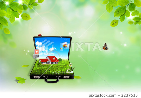 Spring excursion _ c _ 520 620 - Stock Illustration [2237533] - PIXTA