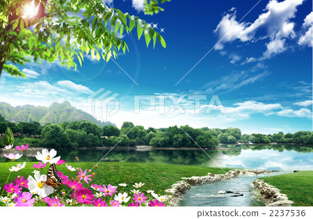 Spring excursion _ c _ 530678 - Stock Illustration [2237536] - PIXTA