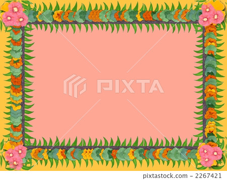 decorative frame, message space, frame - Stock Illustration [2267421 ...