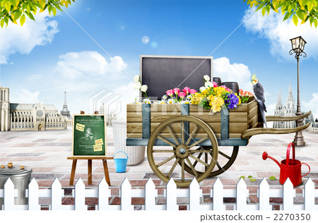 Spring excursion _k _ 767865 - Stock Illustration [2270350] - PIXTA
