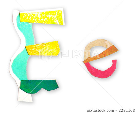 e, character, characters - Stock Illustration [2281168] - PIXTA
