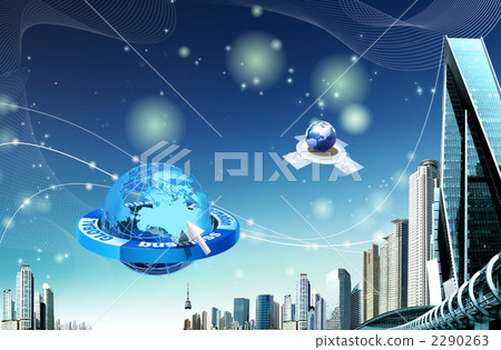 數字和城市598308-插圖素材 [2290263] - PIXTA圖庫