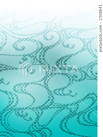 wave pattern, abstract, computer graphic - Stock Illustration [2308641 ...