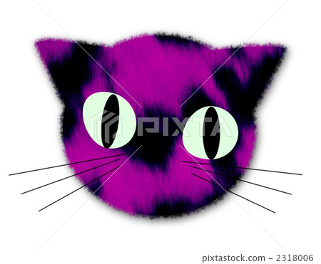 Purple Fur Cat - Stock Illustration [2318006] - PIXTA