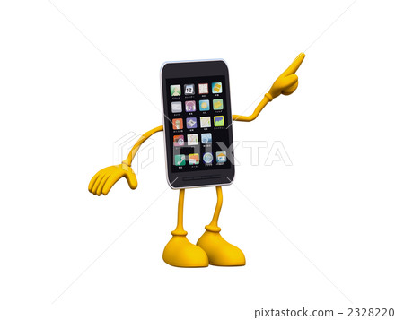 Smartphone character - Stock Illustration [2328220] - PIXTA