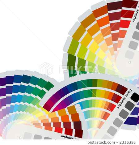Color chart background - Stock Illustration [2336385] - PIXTA
