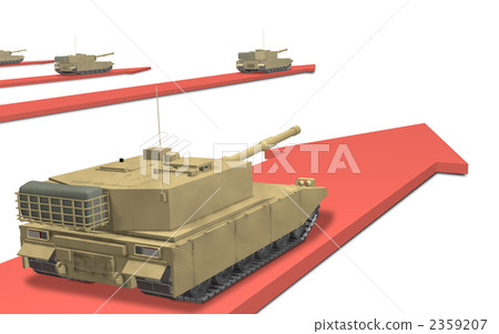 Image representing ground invasion invasion CG - Stock Illustration ...