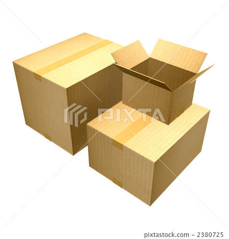 packing, fill boxes, a box - Stock Illustration [2380725] - PIXTA