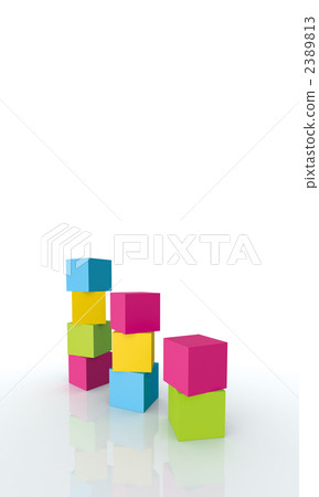 cube, cubes, solid objects - Stock Illustration [2389813] - PIXTA