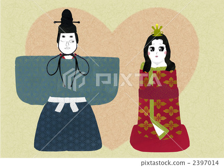 Hina Dolls Cartoon style - Stock Illustration [2397014] - PIXTA