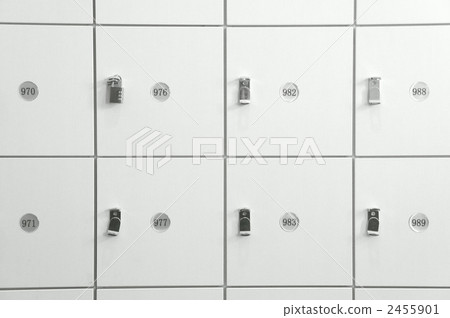 Dial type lock locker - Stock Photo [2455901] - PIXTA