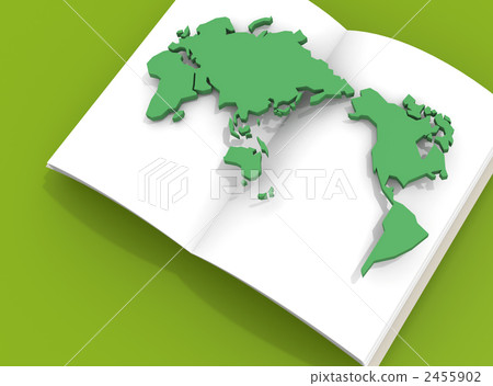 world map, worldmap, note-book - Stock Illustration [2455902] - PIXTA