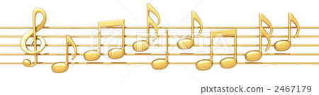 The staff of gold - Stock Illustration [2467179] - PIXTA