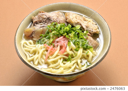 ryukyu cuisine, soki soba, souki soba noodles - Stock Photo [2476063 ...