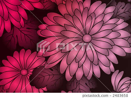 flower petal, computer graphic, computer graphics - Stock Illustration ...