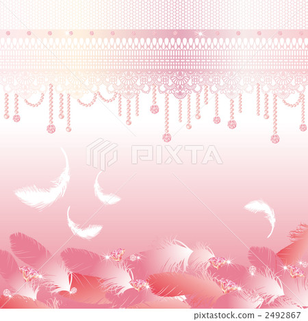 feather, backdrop, backdrops - Stock Illustration [2492867] - PIXTA