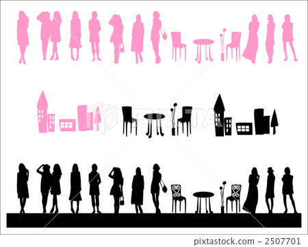 person, female, females - Stock Illustration [2507701] - PIXTA