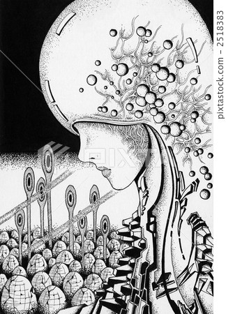 Thought machine - Stock Illustration [2518383] - PIXTA