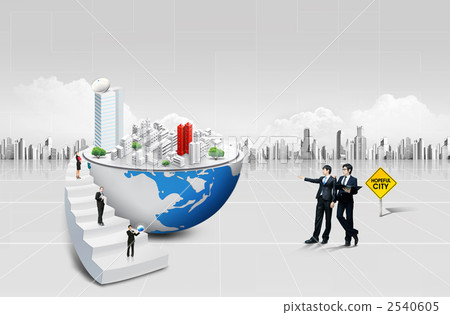 building, buildings, cloud - Stock Illustration [2540605] - PIXTA