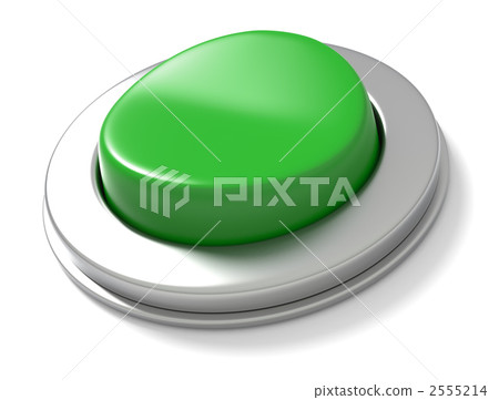 Green button - Stock Illustration [2555214] - PIXTA